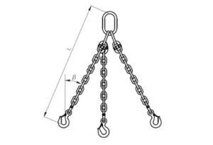 Bulk 3 Leg Chain Slings - SICHwirerope