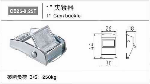 Bulk Cam Buckles - SICHwirerope
