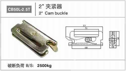 Bulk Cam Buckles - SICHwirerope