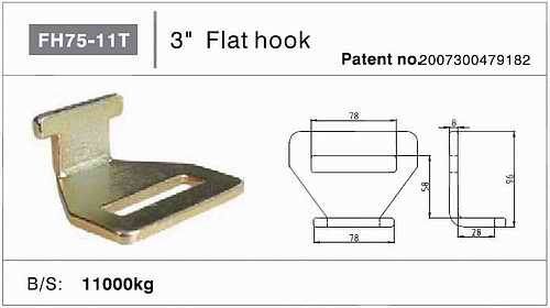 Bulk Flat Hooks - SICHwirerope