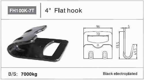 Bulk Flat Hooks - SICHwirerope