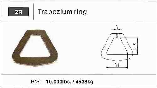 Bulk Triangle Rings - SICHwirerope