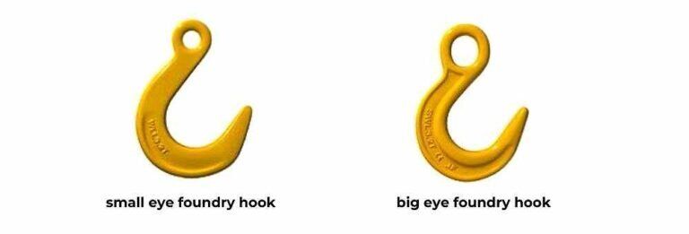 Bulk Eye Foundry Hooks - Grade 80 - SICHwirerope