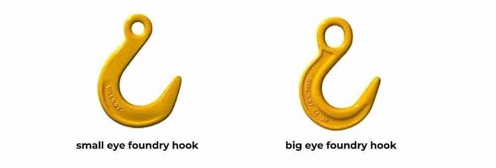 Bulk Eye Foundry Hooks - Grade 80 - SICHwirerope