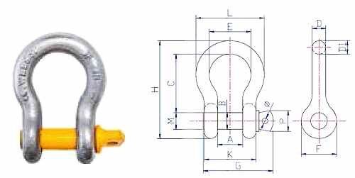 Bulk Screw Pin Anchor Shackles - SICHwirerope
