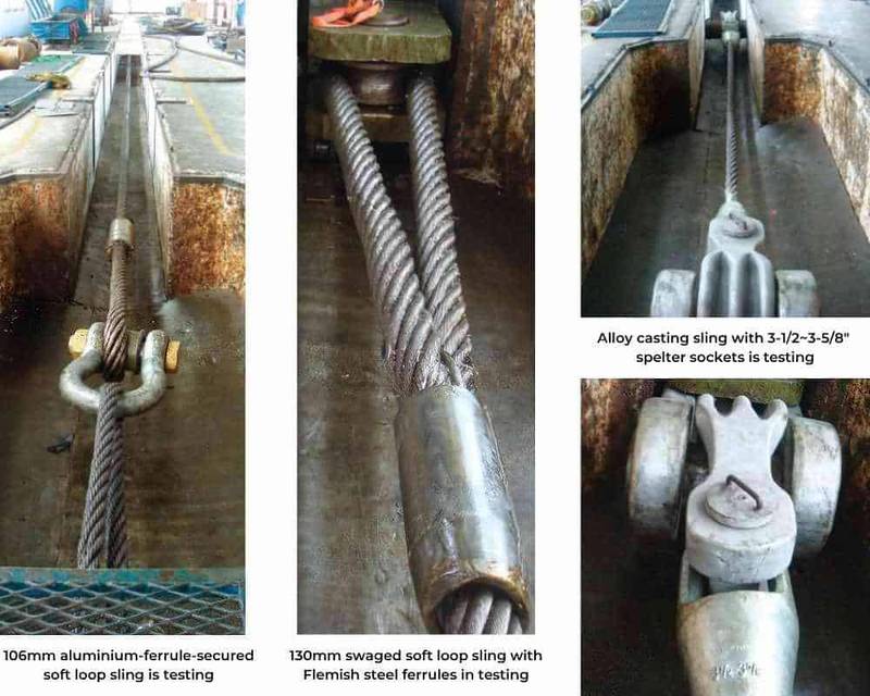 Mechanically Spliced Wire Rope Slings Manufacturer - SICHwirerope