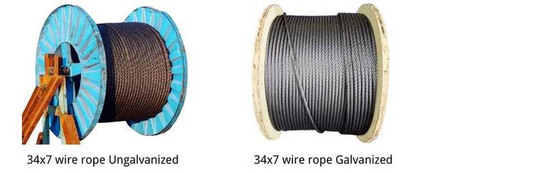 34x7 Wire Rope - SICHwirerope