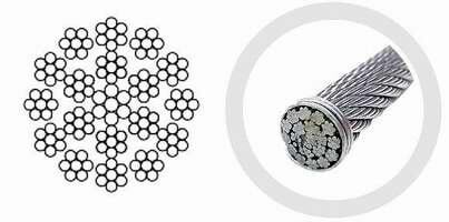 19x7 Wire Rope (18x7-WSC) - SICHwirerope