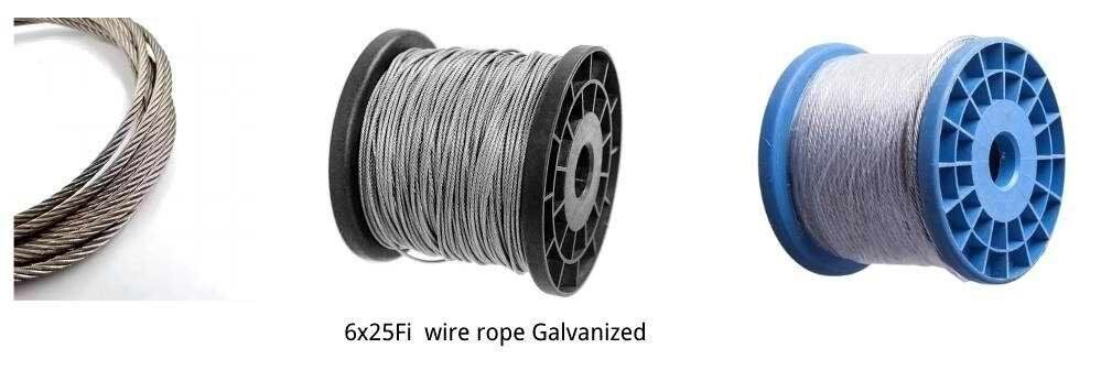 6x25 Wire Rope - SICHwirerope