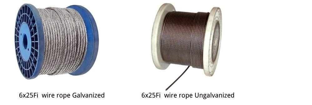 6x25 Wire Rope - SICHwirerope