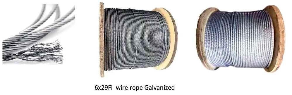 6x29Fi Wire Rope - SICHwirerope