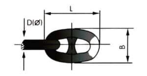 Custom Stud Link Anchor Chain - SICHwirerope